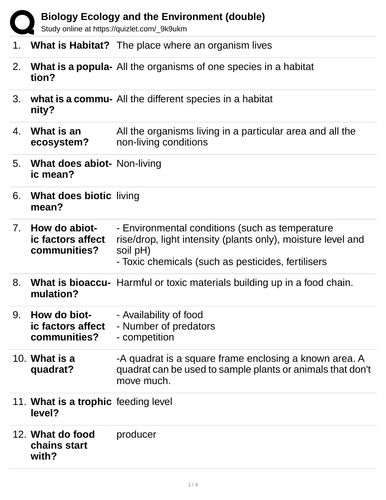 COMPLETE Edexcel IGCSE Biology Triple and Double Science | Teaching ...