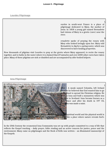 Pilgrimage - AQA - Religious Studies GCSE | Teaching Resources