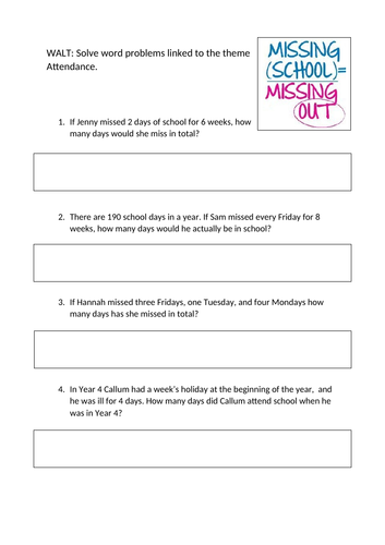 Maths/Numeracy Reasoning Style Questions | Teaching Resources