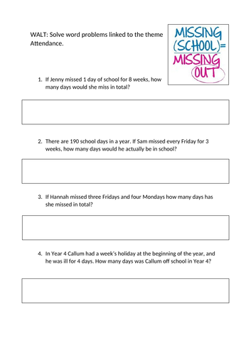 Maths/Numeracy Reasoning Style Questions | Teaching Resources