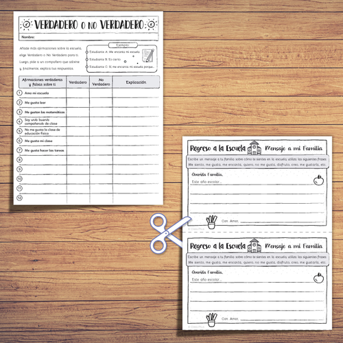 Regreso a la Escuela Actividades y Manualidades | Teaching Resources