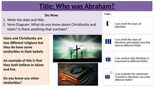 Introduction to Abrahamic Religions | Teaching Resources