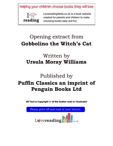Gobbolino the Witch's Cat - Whole Class Reading Session! | Teaching ...
