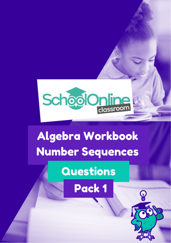 KS2 Algebra Workbook Number Sequences - Pack 1 | Teaching Resources