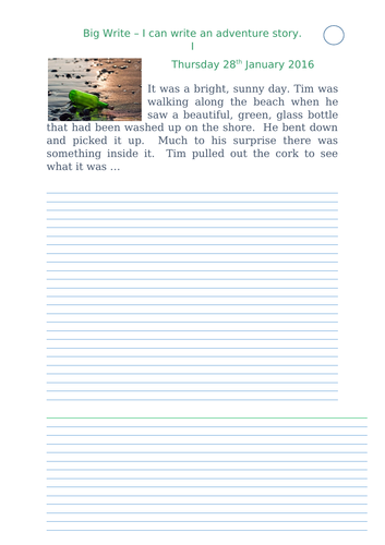Big Writing year 1 and 2 | Teaching Resources