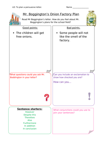 Persuasive writing year 1 and 2 | Teaching Resources