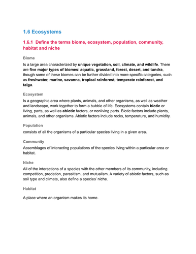Introduction to environment-ecosystems-biotic and abiotic factors ...