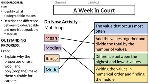 Activate 3 - C3 - Detection - Full Topic | Teaching Resources