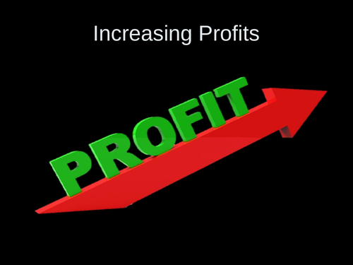 How can businesses improve their profits? | Teaching Resources