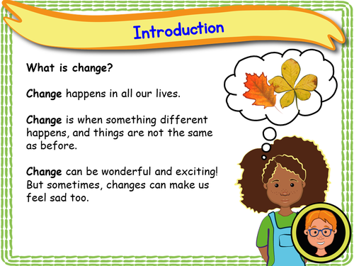 Change and Loss - KS1 PSHE | Teaching Resources