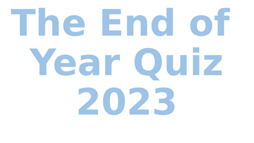 Christmas Round update! End of Year Quiz 2023 | Teaching Resources