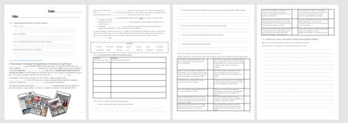 NEW KS3 Religion and the Media: What is a Media Message - Full Lesson ...