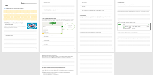 NEW KS3 Religion and the Media: Religion in the Media - Full Lesson ...