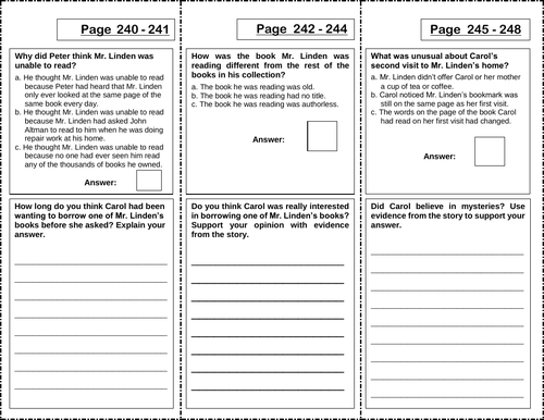 Mr. Linden's Library - Grade 5 HMH into Reading | Teaching Resources