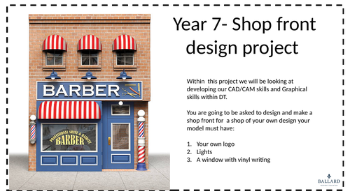 Shop front project year 7 | Teaching Resources