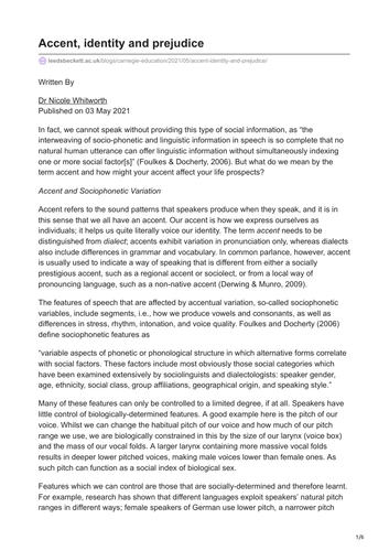 OCR A Level English Language: LANGUAGE VARIATION | Teaching Resources