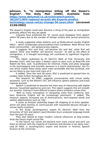 OCR A Level English Language: LANGUAGE VARIATION | Teaching Resources