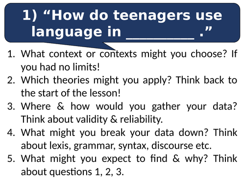 OCR A Level English Language: COURSEWORK | Teaching Resources