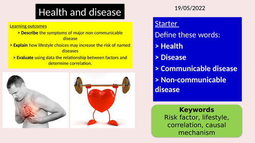 Non-Communicable and Communicable diseases | Teaching Resources