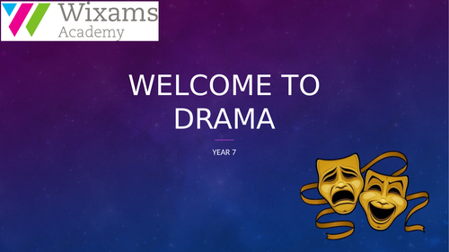 Year 7 Drama Baseline Assessment SOW | Teaching Resources