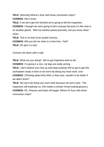 Year 7 Drama Baseline Assessment SOW | Teaching Resources