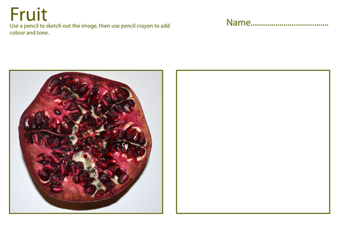 Fruit photos and worksheets | Teaching Resources
