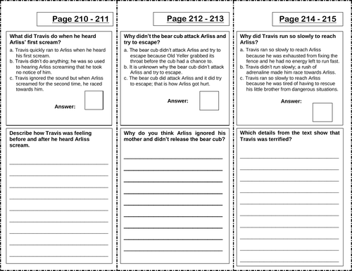 Old Yeller - Grade 5 Journeys | Teaching Resources Old Yeller - Grade 5 Journeys | Teaching Resources