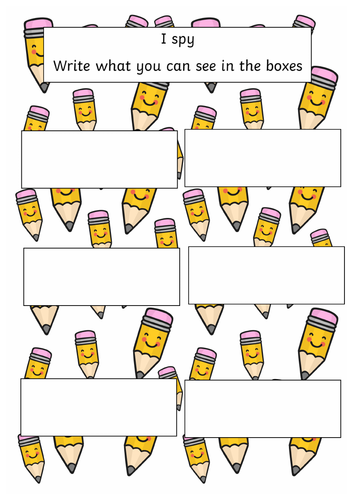 I spy | Teaching Resources
