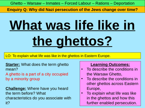 World War Two and the Holocaust - SoL | Teaching Resources