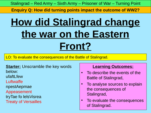 World War Two and the Holocaust - SoL | Teaching Resources