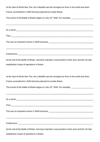 World War Two and the Holocaust - SoL | Teaching Resources