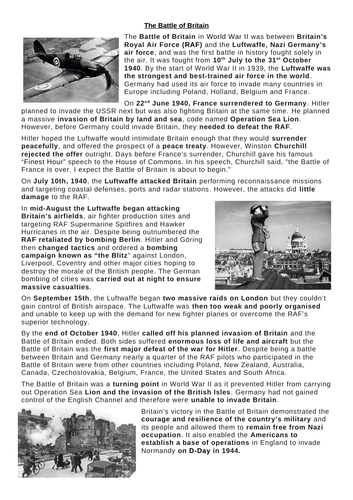 World War Two and the Holocaust - SoL | Teaching Resources