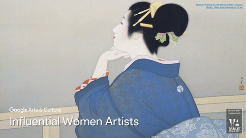 Influential Women Artists #googlearts | Teaching Resources