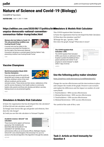 IB Biology - Nature of Science Activity Ideas | Teaching Resources