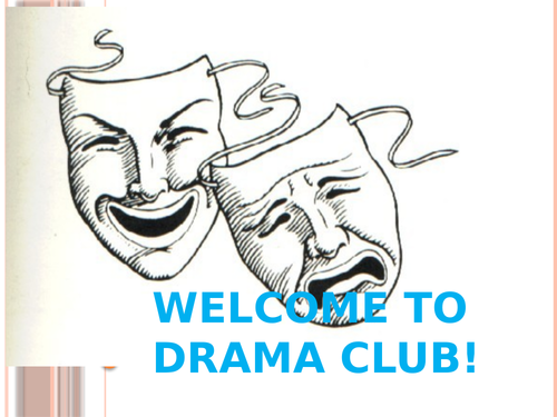 Six weeks worth of Drama powerpoints for Drama Club | Teaching Resources