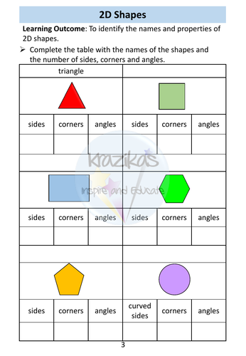 Shape - Functional Skills Maths - Entry Level 2 | Teaching Resources