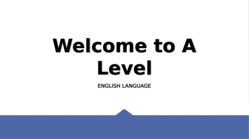 A Level English Language Induction bundle - Americanisms | Teaching ...