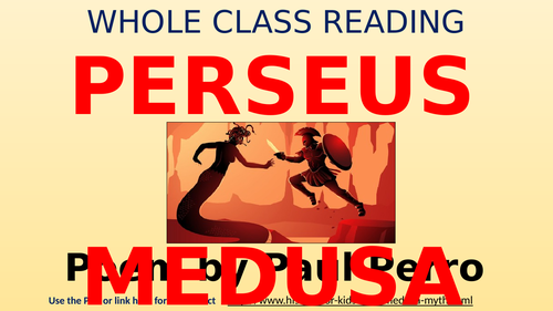 Perseus and Medusa Poem - Whole Class Reading Session! | Teaching Resources