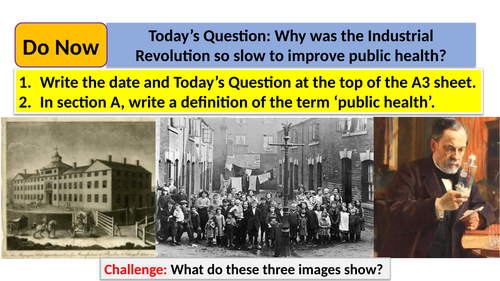 Public Health - Industrial Revolution | Teaching Resources