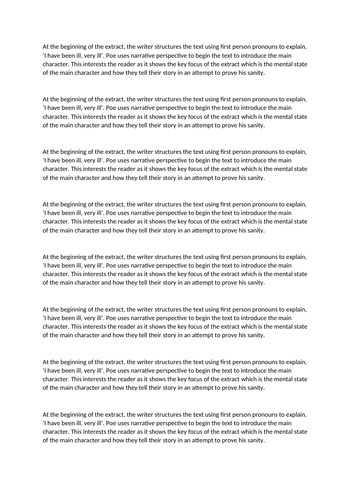 Language Paper 1 Full Lessons | Teaching Resources