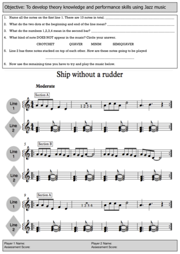 Black History Month celebrating the Pioneers of Music | Teaching Resources