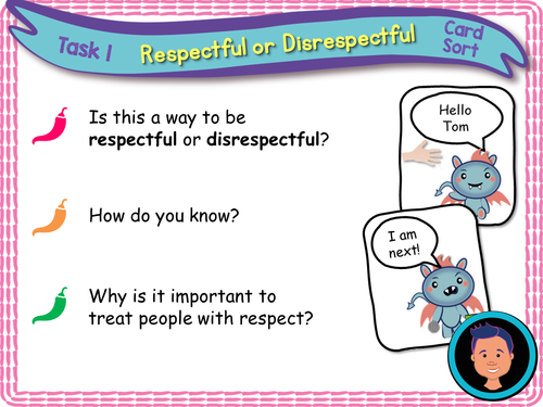 Respect - KS1 PSHE | Teaching Resources