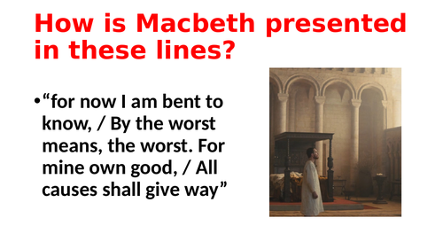 Macbeth Unit of Work (including revision activities) | Teaching Resources