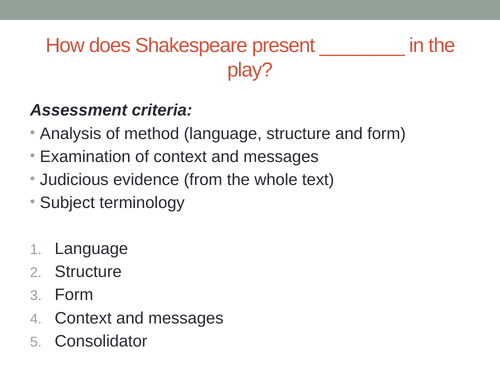 Macbeth Unit of Work (including revision activities) | Teaching Resources