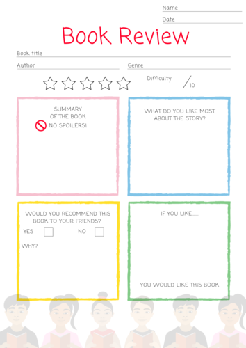 LKS2 Book review | Teaching Resources