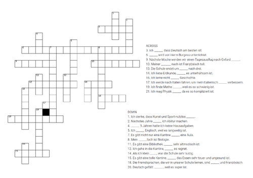 GCSE German - School (revision) - Escape Room | Teaching Resources