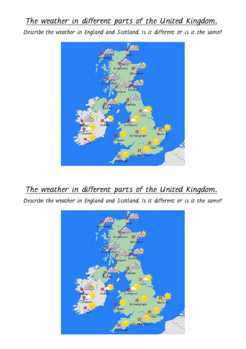 Y1 Geography Planning Weather | Teaching Resources