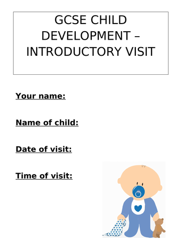 J809 NEW SPEC CHILD DEVELOPMENT R059 | Teaching Resources