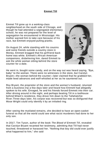 Ghost Boys KS3 | Teaching Resources