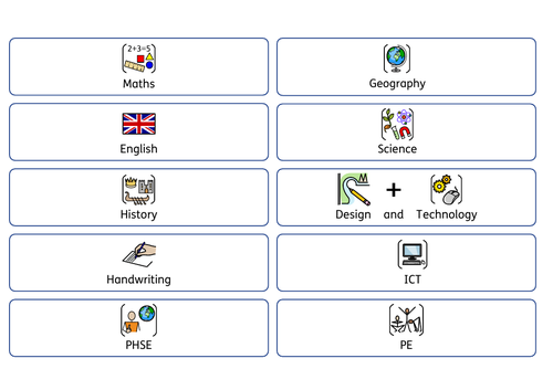 Subject labels | Teaching Resources